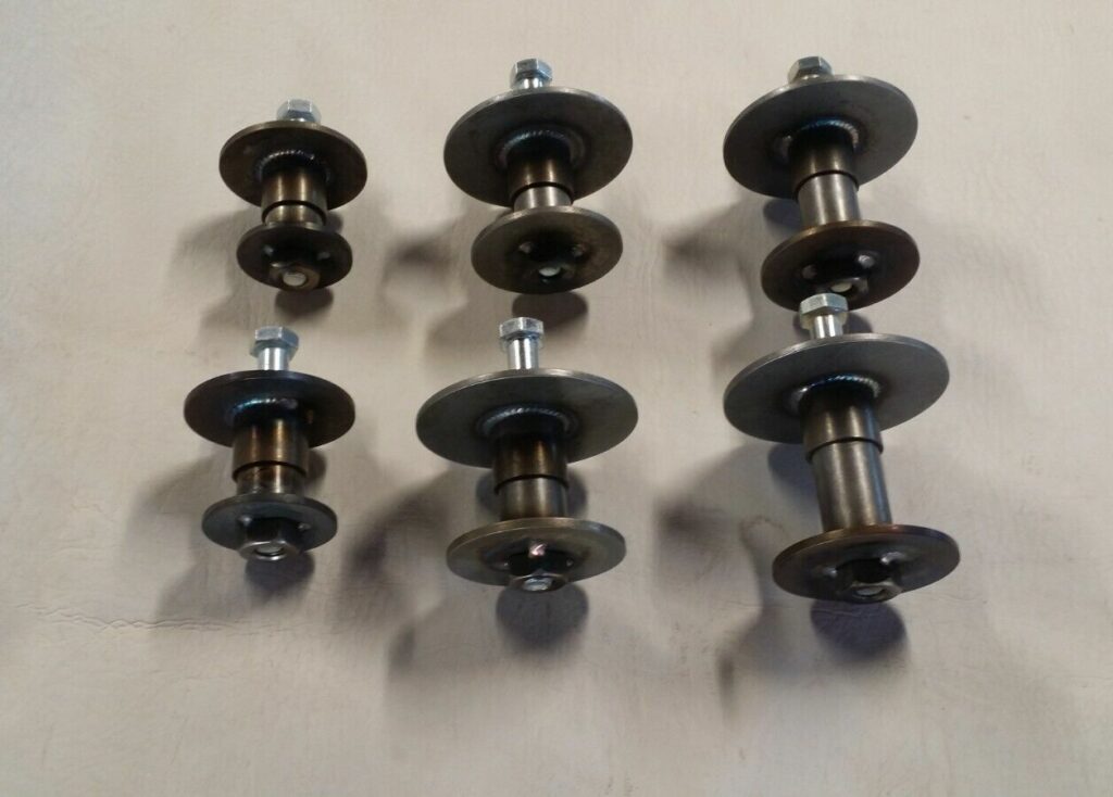 1965-1979 2WD Ford Truck Body Mount Hardware Kit Fits Prothane 6-110 ...