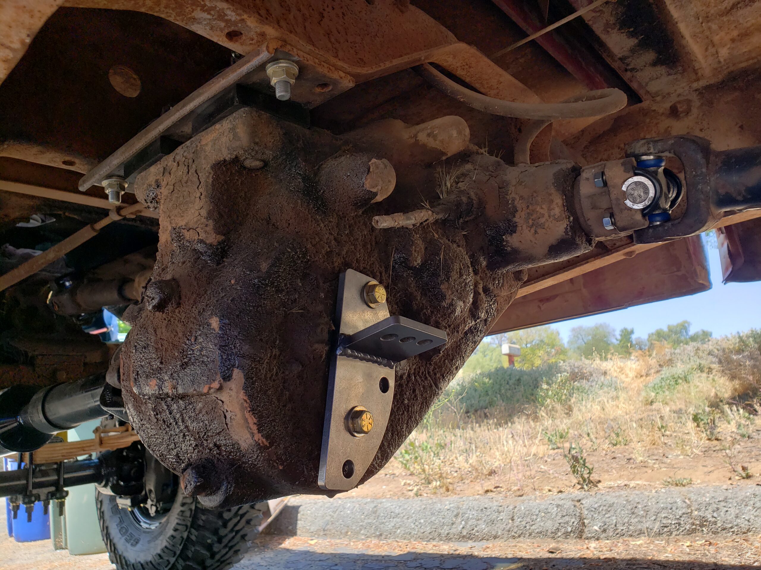 67-77 1/2 Ford F250/350 Np204/205 Standard Cab Transfer Case Support Ki ...