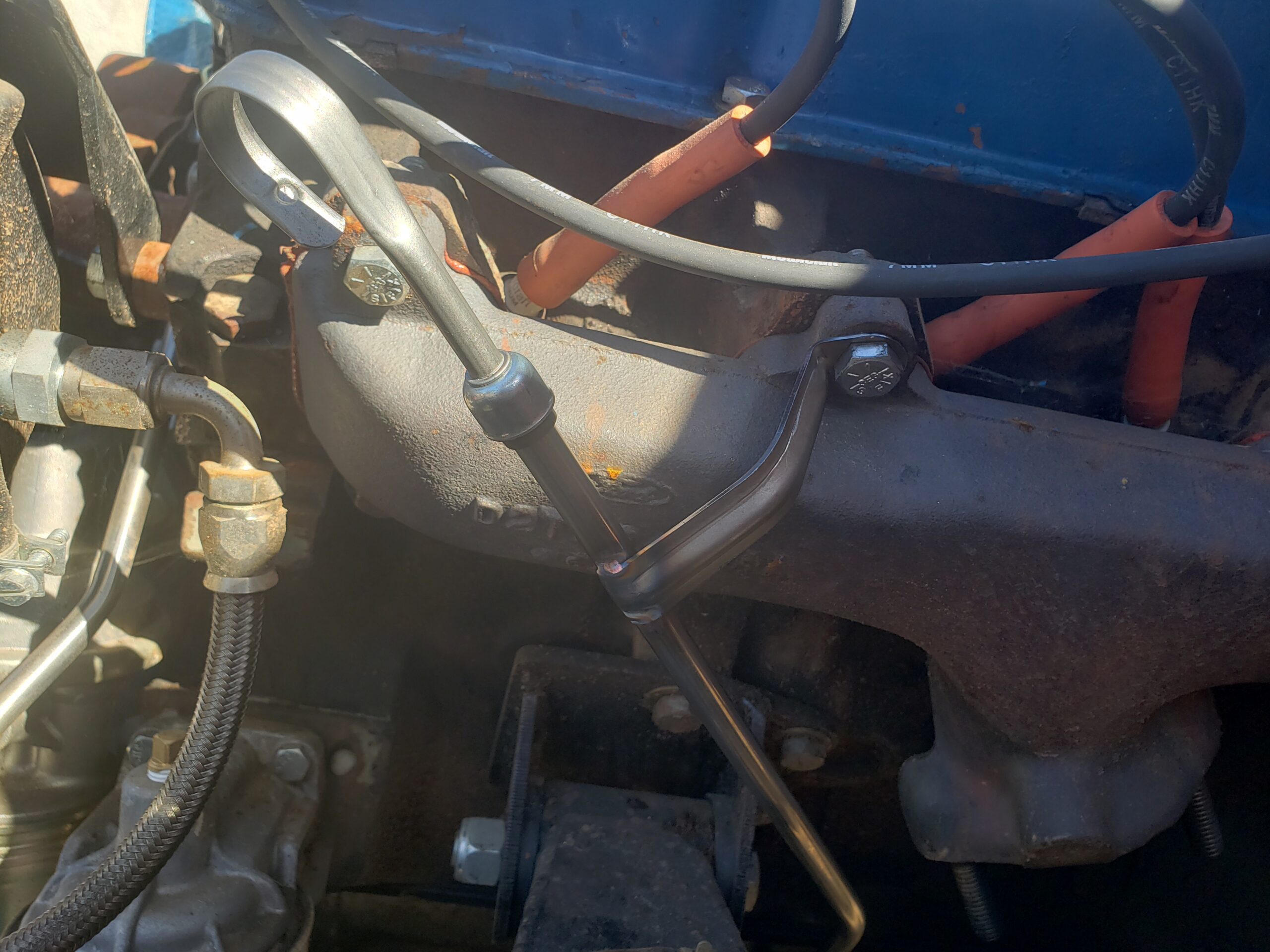 1967-1977 1/2 Ford F250/350 4WD Highboy Dipstick and Tube - VintageTruckAnd4x4.com